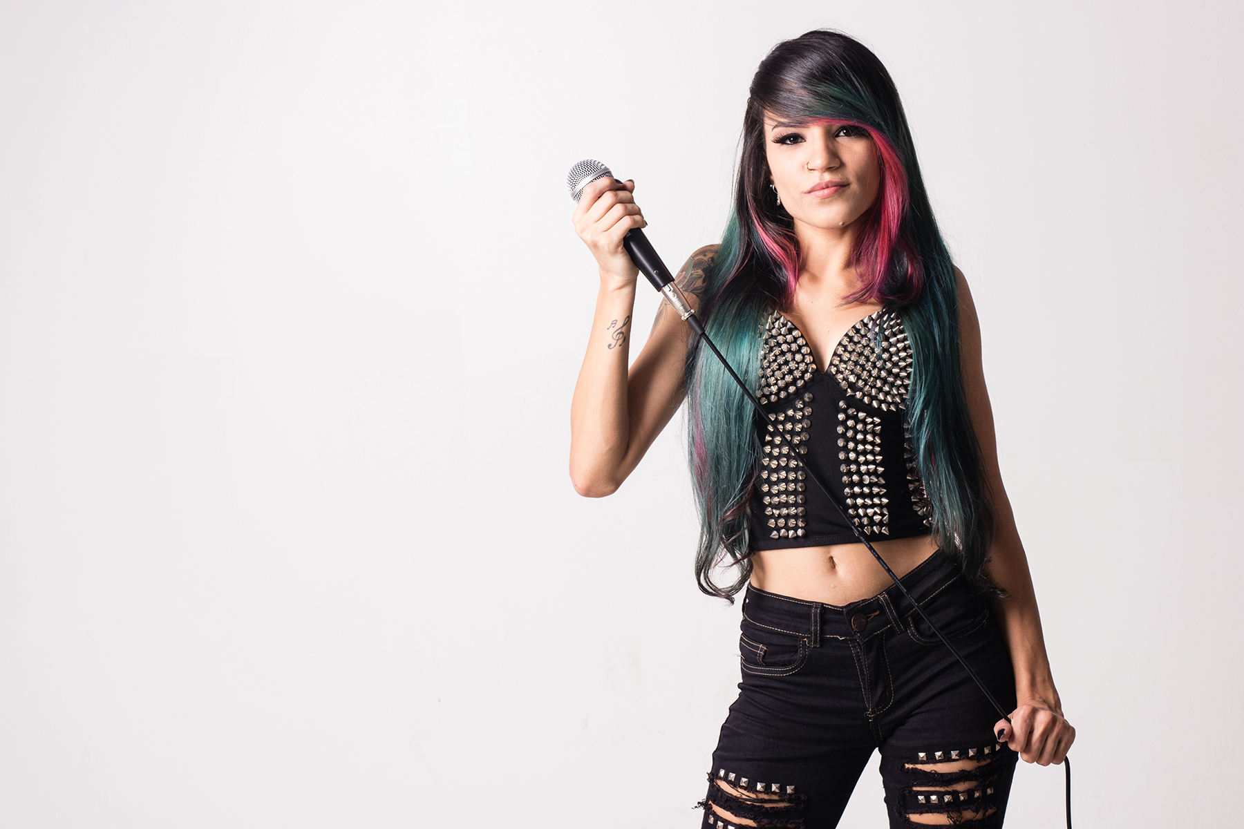 Ensaio fotográfico banda – Bia Chagas – Eduardo Mafra Fotografia